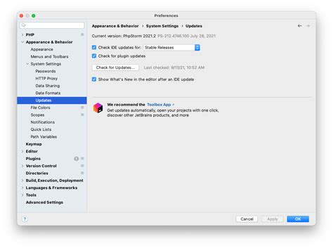 Latest Update Notification Has No Event Pop Up Or Window Showing