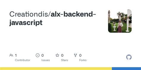 Github Creationdisalx Backend Javascript