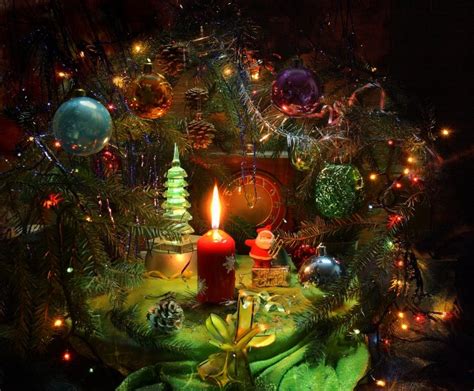 Настроение Новогоднее чудо Волшебные обои на рабочий стол