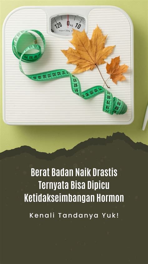 Berat Badan Naik Drastis Ternyata Bisa Dipicu Ketidakseimbangan Hormon ...