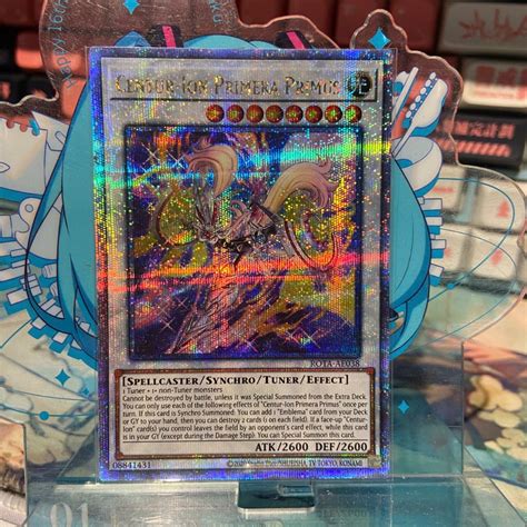 B I Yugioh Ch Nh H Ng Rota Ae Centur Ion Primera Primus Quarter Century Secret Rare