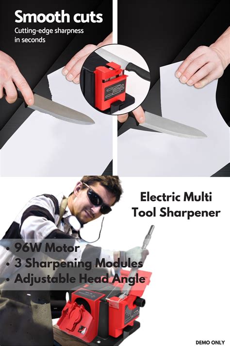 Electric Multi Function Sharpener Tool Drill Bit Knife Scissor Chisel