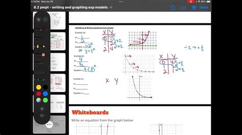 8 2 Video Writing Exponential Functions Youtube