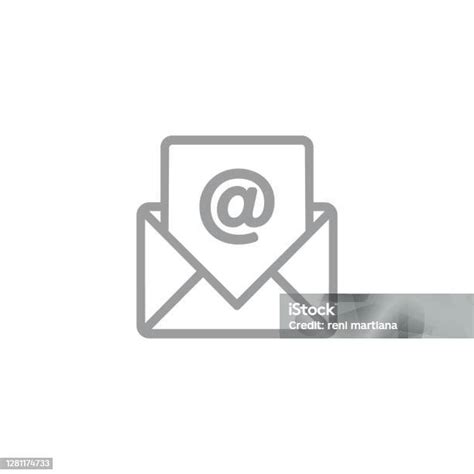 웹 사이트 디자인 모바일 응용 프로그램 U를위한 라인 메일 기호 0명에 대한 스톡 벡터 아트 및 기타 이미지 0명 개념 개념과 주제 Istock