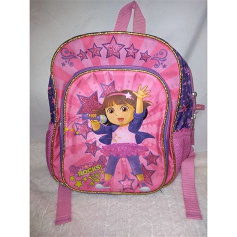 Nickelodeon Accessories Nickelodeon Dora Backpack Pink Purple Good
