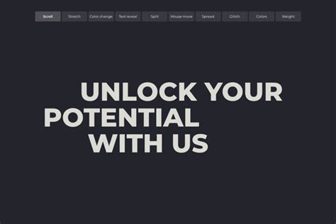 title animations webflow