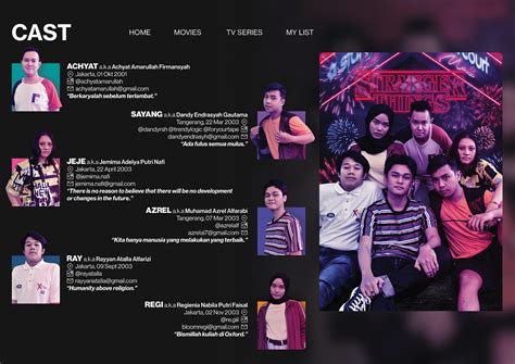 Yearbook Netflix Theme Behance
