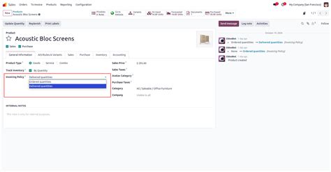 How To Configure Invoicing Policies In Odoo