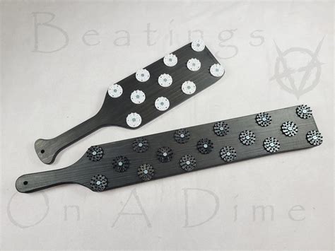 Vampire Paddle Spiked Bdsm Implement Etsy