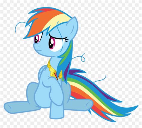 Estories Element Of Loyalty Messy Mane Rainbow Dash Cartoon