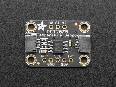 Adafruit Pct2075 Temperature Sensor Stemma Qt Qwiic Electronics