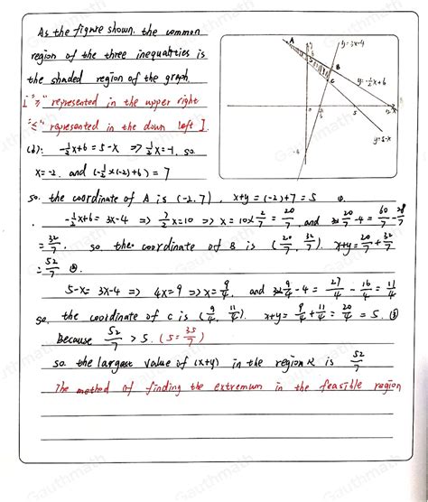 Solved A By Shading The Unwanted Regions Of The Grid Find And Label