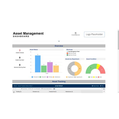 Asset Management Template Set | Smartsheet