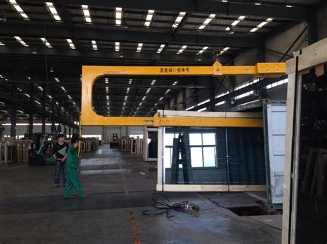 Glass Container Unload Beam C Shape Glass Crates Loading Unloading Tool