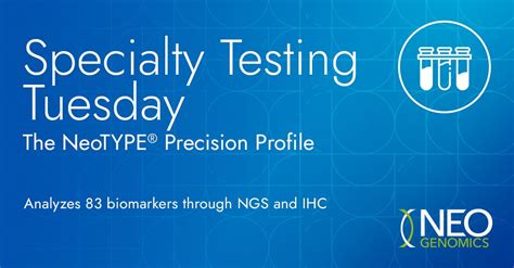 Neogenomics Laboratories On Linkedin Specialtytestingtuesday Ngs