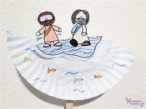 Jesus Walks On Water Craft Free Printable Artofit