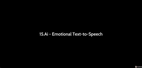 15 Ai Natural And Emotional Text To Speech Using Neural Networks Hashdork