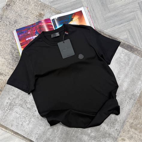Mnclr Black Badge T Shirt Black