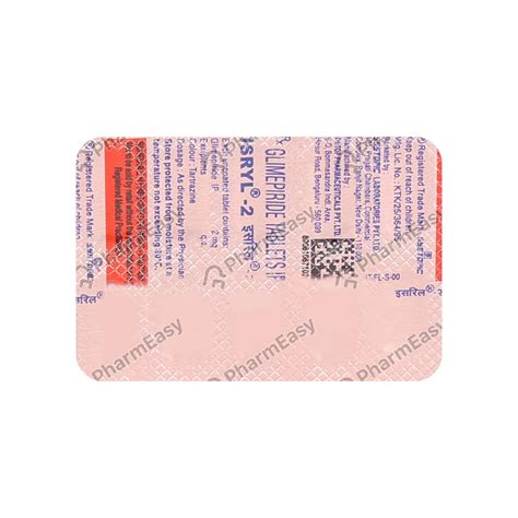 Order Isryl 2mg Tablet Online At Discount Rate