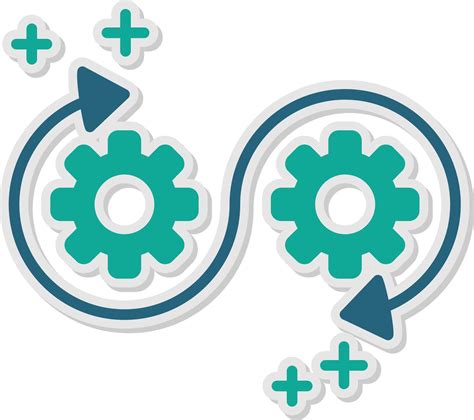Devops Sticker Icon 47499619 Vector Art At Vecteezy