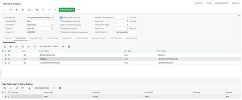 downloading a file from a generic inquiry side menu community