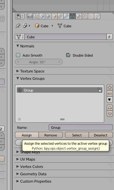 Creating Vertex Group From Existing Material Basics Interface Blender Artists Community