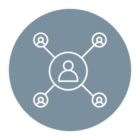 Premium Vector User Networking Vector Illustration