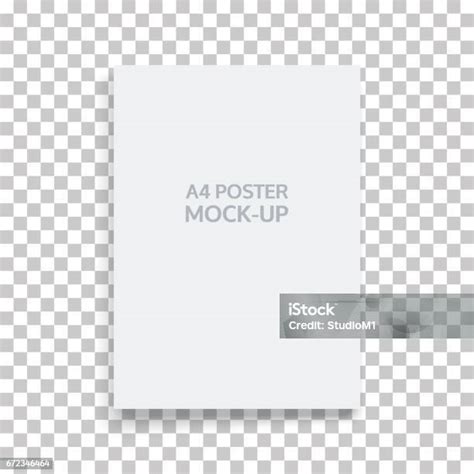 A4 크기 가로 지향 잡지 또는 카탈로그의 이랑 종이의 빈 시트입니다 디자인에 대 한 3 차원 벡터 일러스트입니다 3차원 형태에 대한 스톡 벡터 아트 및 기타 이미지