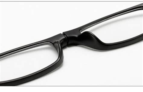 Snap Click Front Neck Hanging Reader Presbyopic Glasses Magnetic