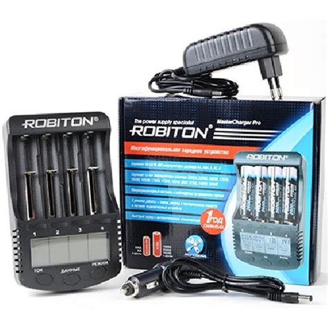 Зарядное устройство Robiton Master Charger Pro LCD 4607075947450 ...