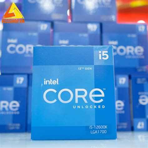 CPU Intel Core i5 12600K Chính hãng 4 90GHz 10 Nhân 16 Luồng 20M Cache Alder Lake Socket