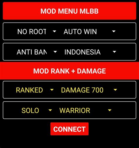 Download MOD Menu Mobile Legends Terbaru 2021 Gamedaim