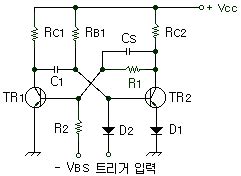 회로 비안정 멀티바이브레이터 네이버 블로그