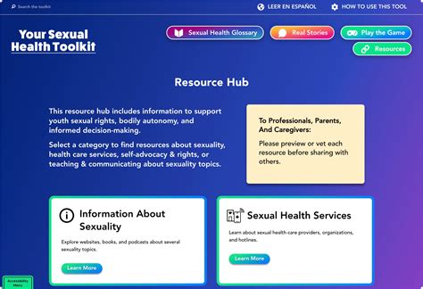 Project Shine Sexual Health Toolkit Web Design Wonderly