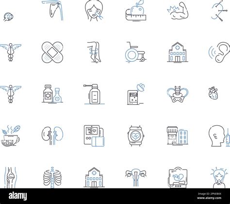 Education And Learning Line Icons Collection Knowledge Learning