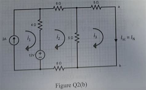 Solved Consider The Circuit Below Shown In Figure Q2 With