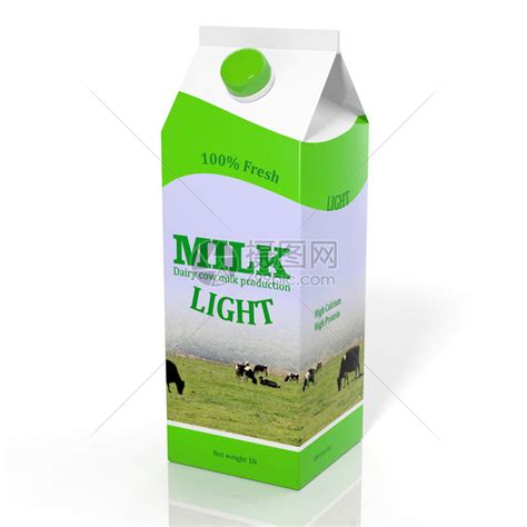 3d饮食牛奶盒高清图片下载 正版图片503107410 摄图网