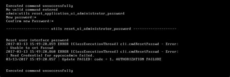 To Reset Cuc Gui Password Cisco Community