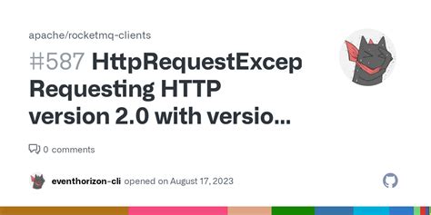 HttpRequestException Requesting Version With Version Policy RequestVersionOrHigher