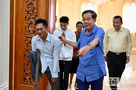 សម្តេច ហ៊ុន សែន អនុញ្ញាតឱ្យឪពុកម្តាយសិស្សនិទ្ទេសa អន ផានិត ជួបនៅគេហដ្ឋាន សុីសុីថាមស៍