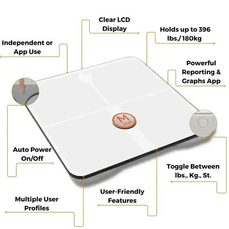 Smart Bmi Wi Fi Total Body Composition Scale Mobi Usa