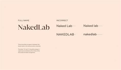 THE CABINET NAKEDLAB REBRANDING