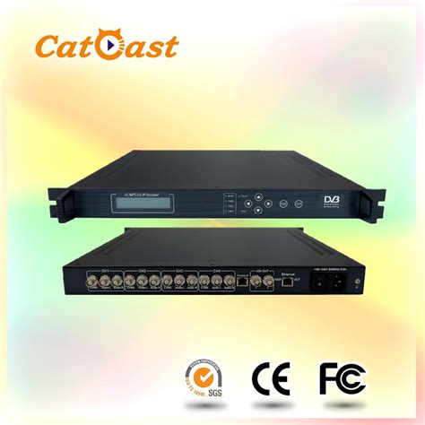 Digital IP Encoder With SD MPEG Video And MPEG Audio Encoding China Channel IP Encoder