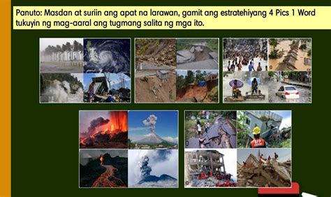 Panuto Masdan At Suriin Ang Apat Na Larawan StudyX