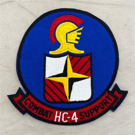 Us Navy Helicopter Combat Support Squadron 4 Patch Fitzkee Militaria