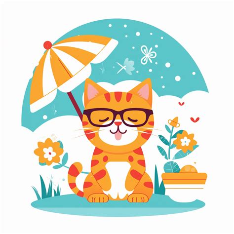 Capture The Essence Of Summer Joy With A Delightful Clipart
