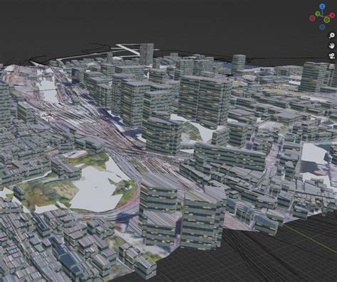 Blender GISで品川周辺のビル群3Dを生成しました 電通総研 テックブログ