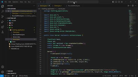 My Latest Project Java Chatting Application Harsh Patel Posted On