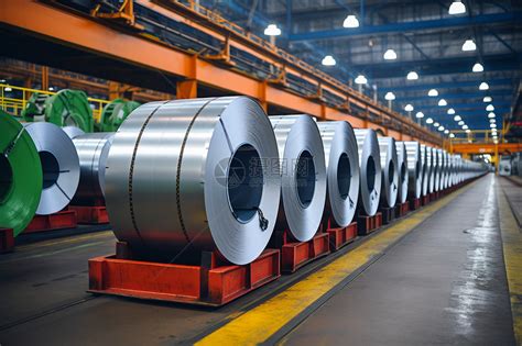 工业钢卷制造生产工厂高清图片下载 正版图片600571382 摄图网
