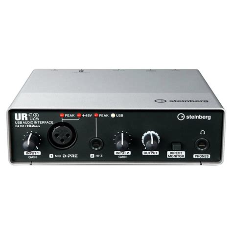 Soundcard Thu âm Steinberg Ur12 Ntblog